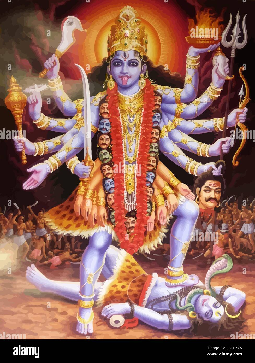 Goddess Of Death High Resolution Stock Photography and Images - Alamy