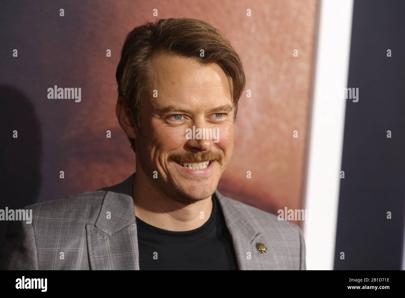 Los Angeles, USA. 25th Feb, 2020. Michael Dorman at "The Invisible Man ...