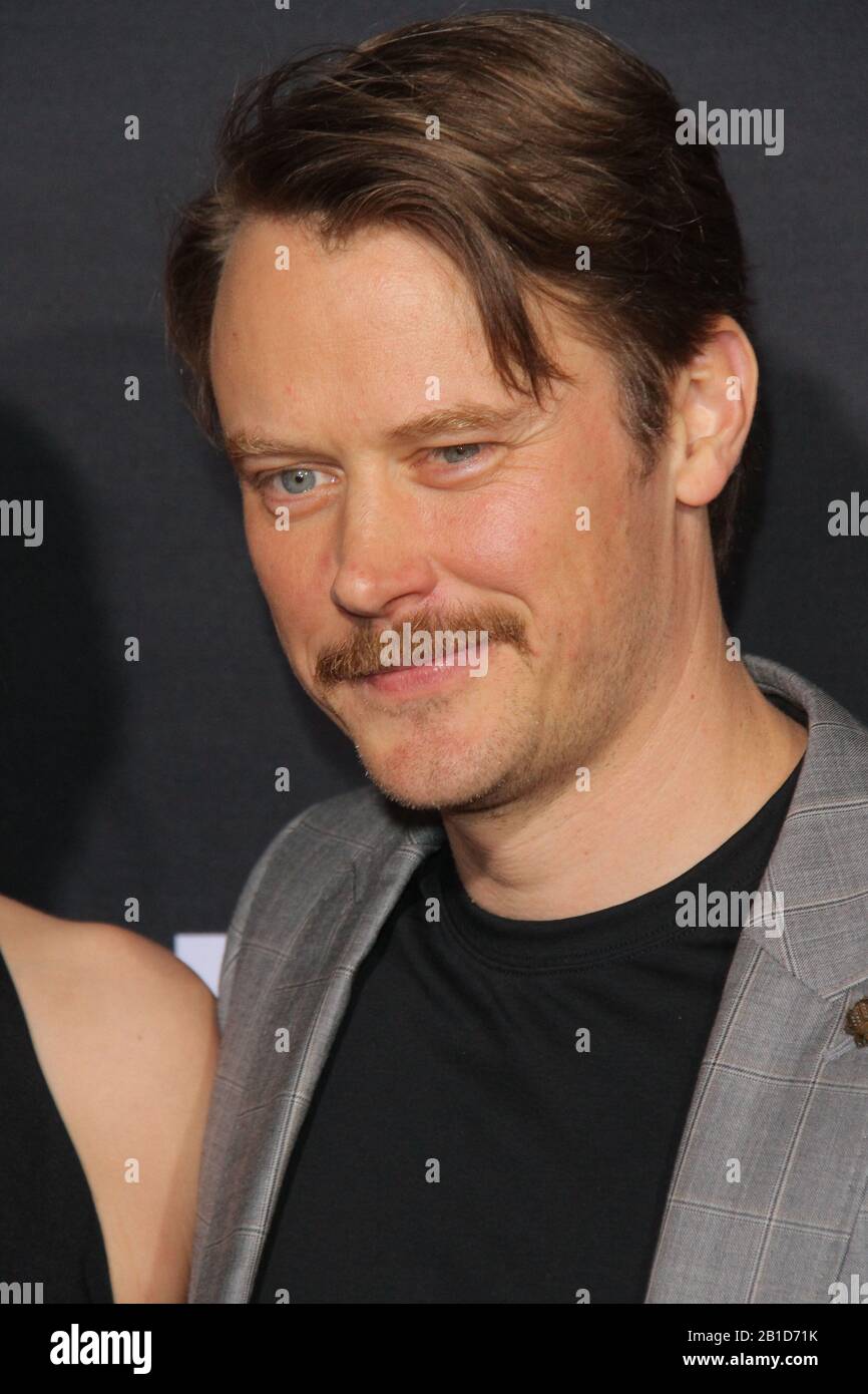 Los Angeles, USA. 25th Feb, 2020. Michael Dorman at "The Invisible Man ...