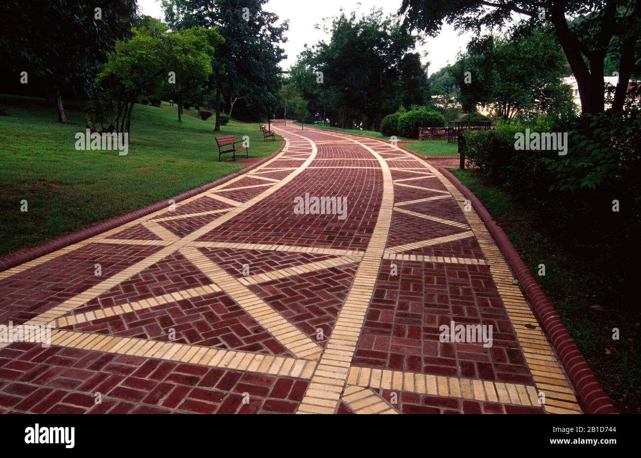 Grand Promenade, Hot Springs National Park, Arkansas Stock Photo - Alamy