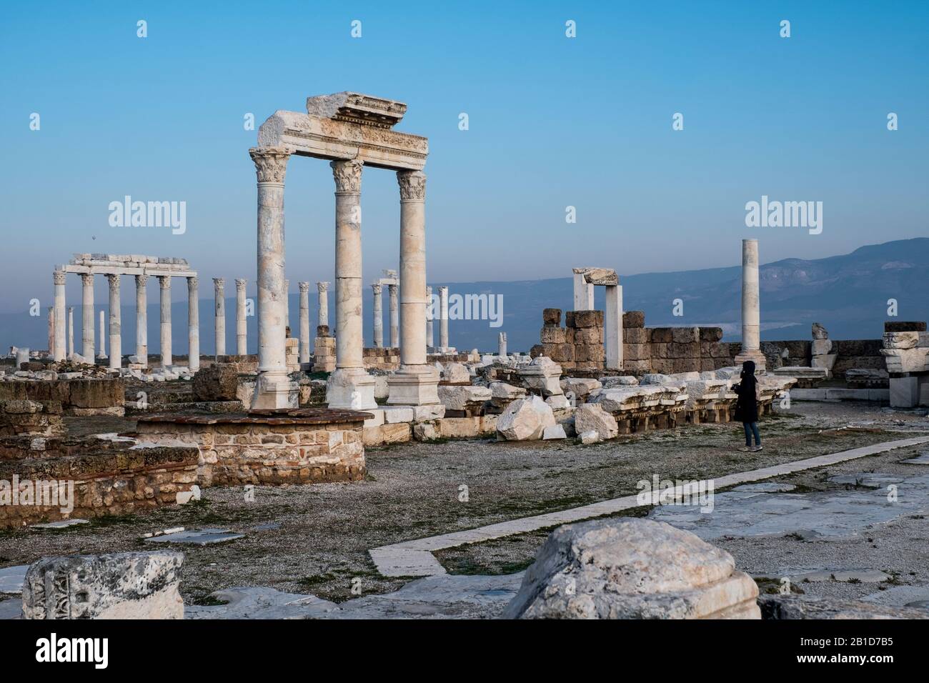 Ruins of Laodicea on the Lycus, an ancient city built on the river ...