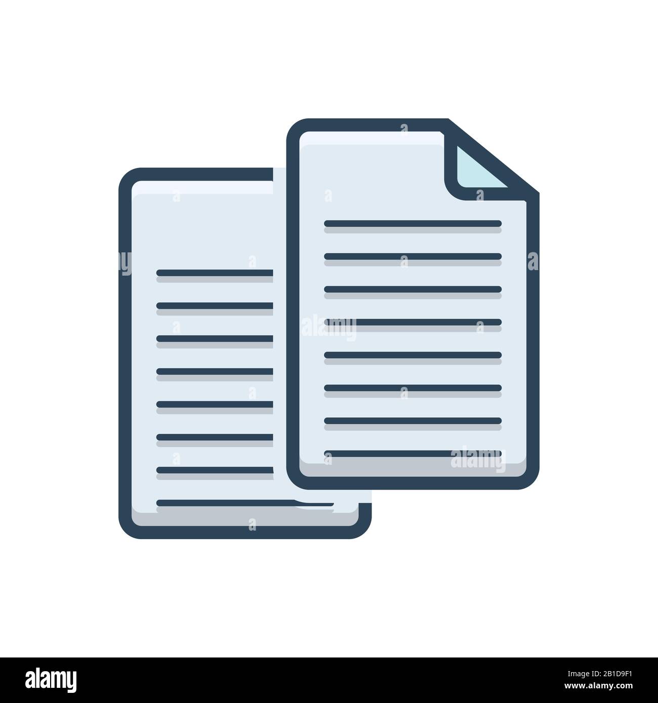 Illustration for document file Stock Vector Image & Art - Alamy