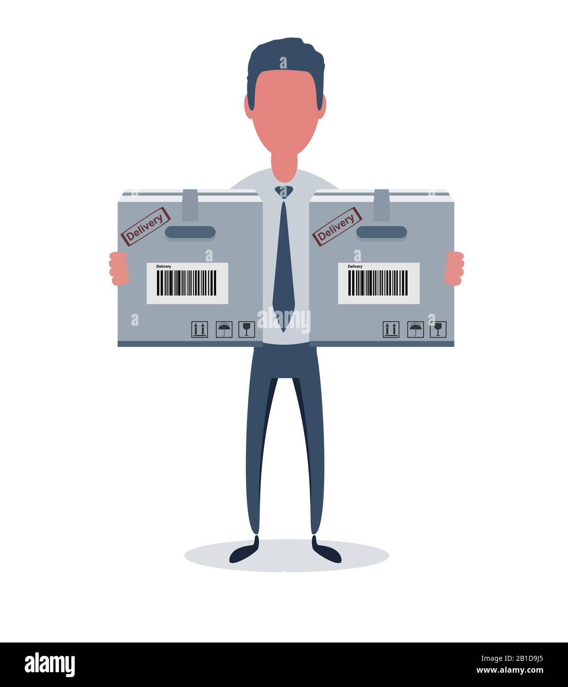 Warehouse clerk Stock Vector Images - Alamy