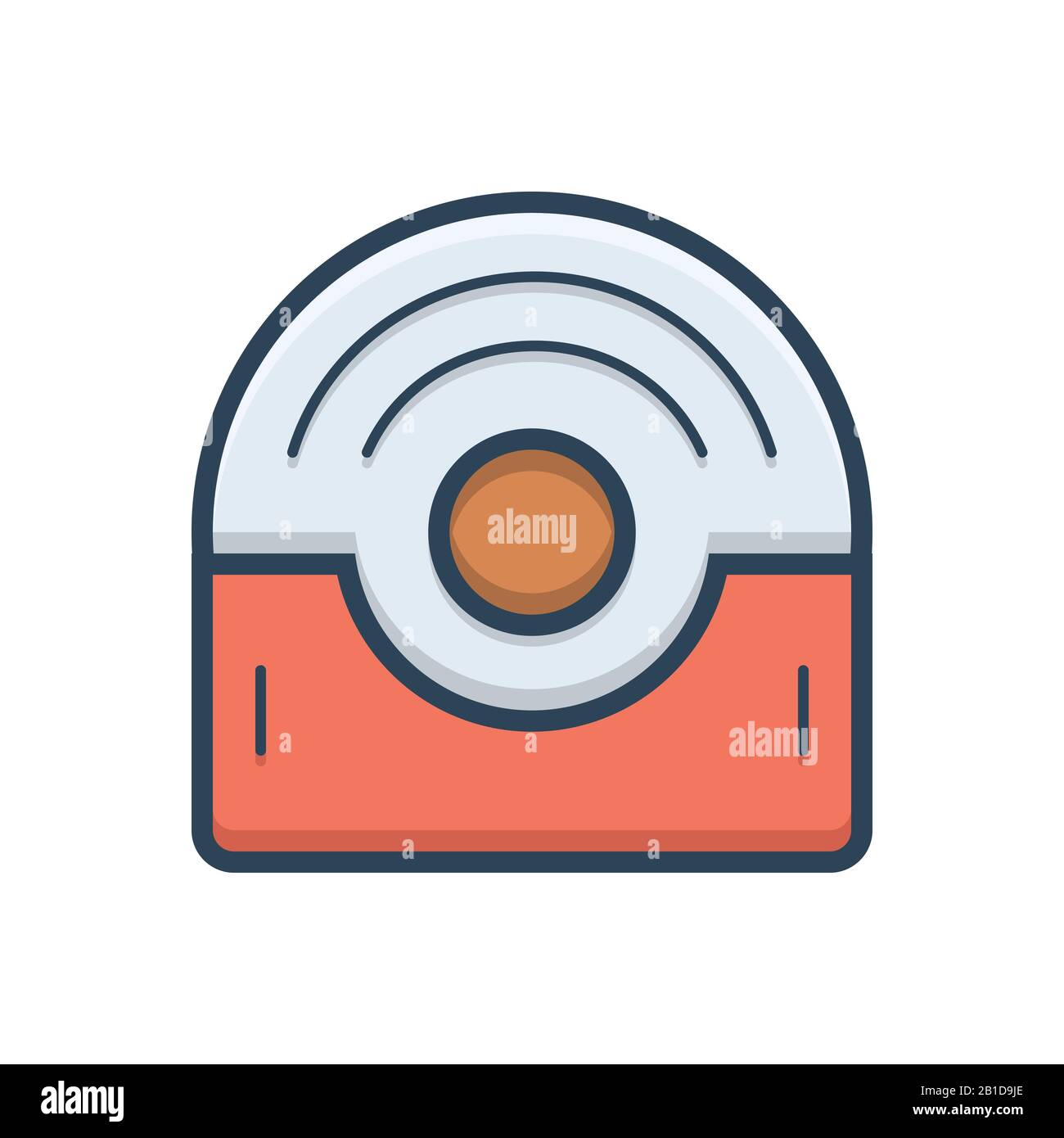 Disc shape Stock Vector Images - Alamy