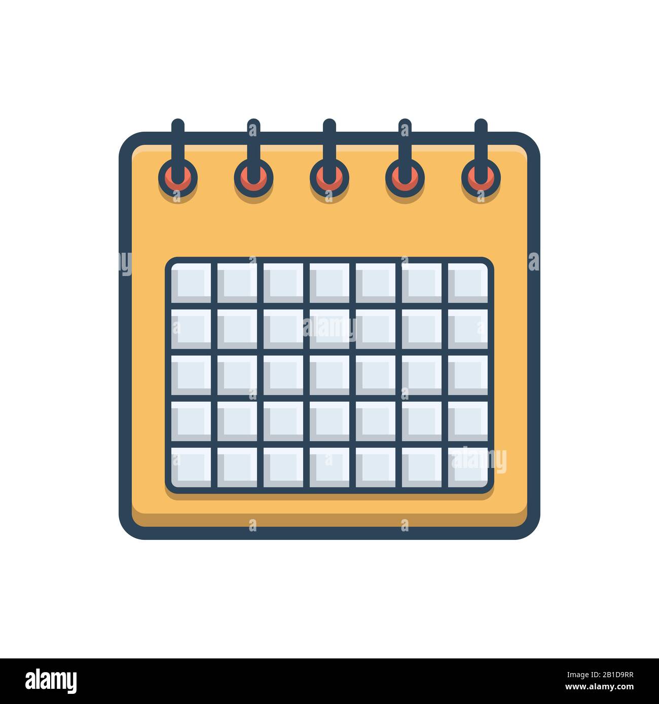 Illustration for Calendar Stock Vector Image & Art - Alamy