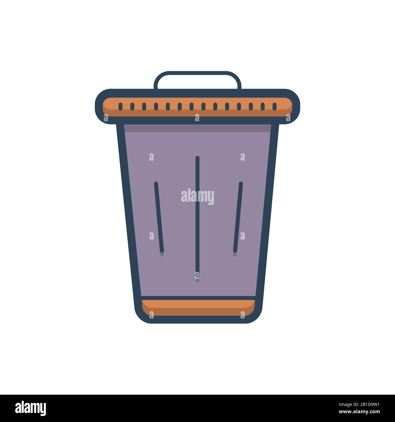 Dustbin logo hi-res stock photography and images - Alamy