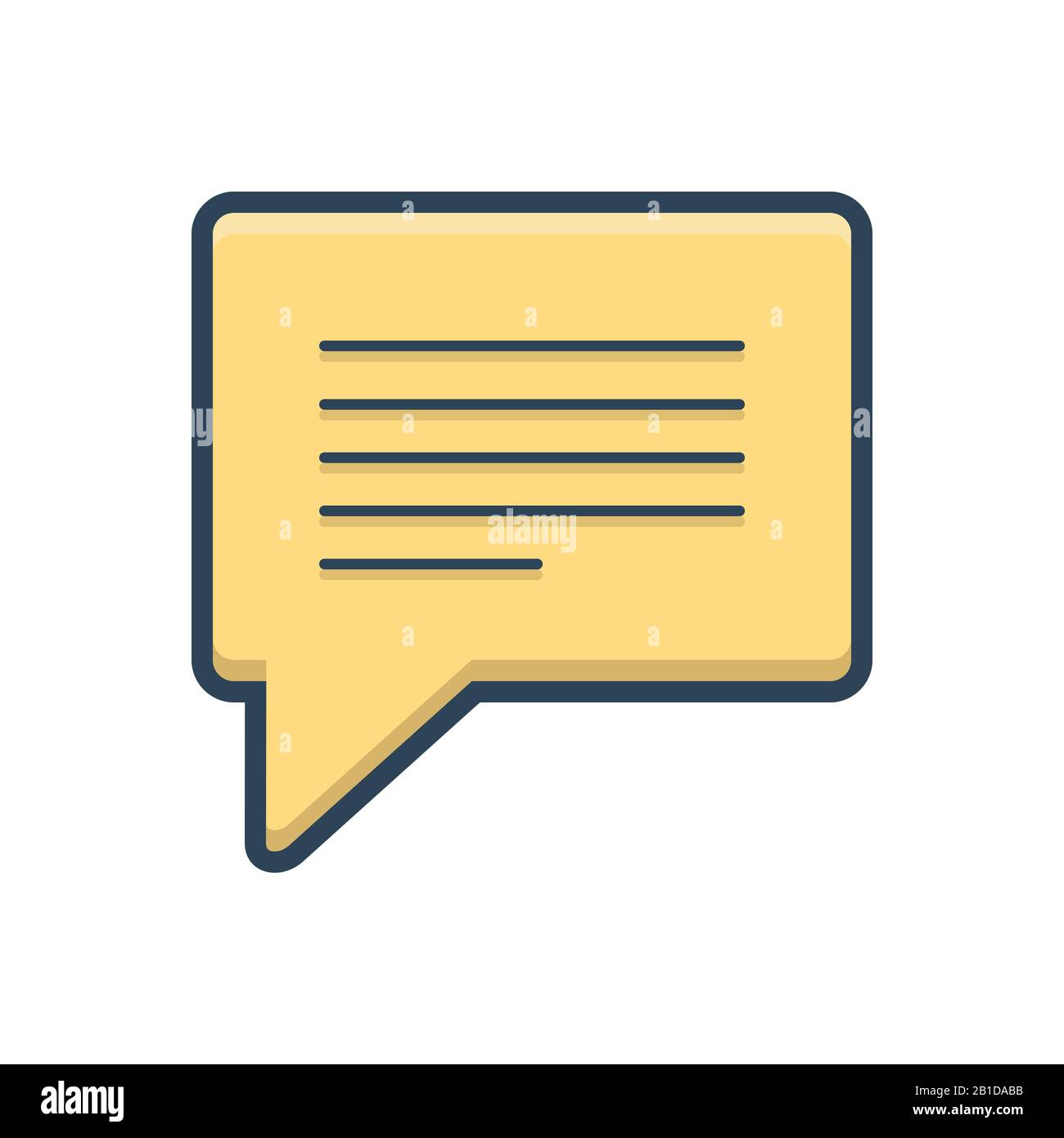 Illustration for Message Stock Vector Image & Art - Alamy