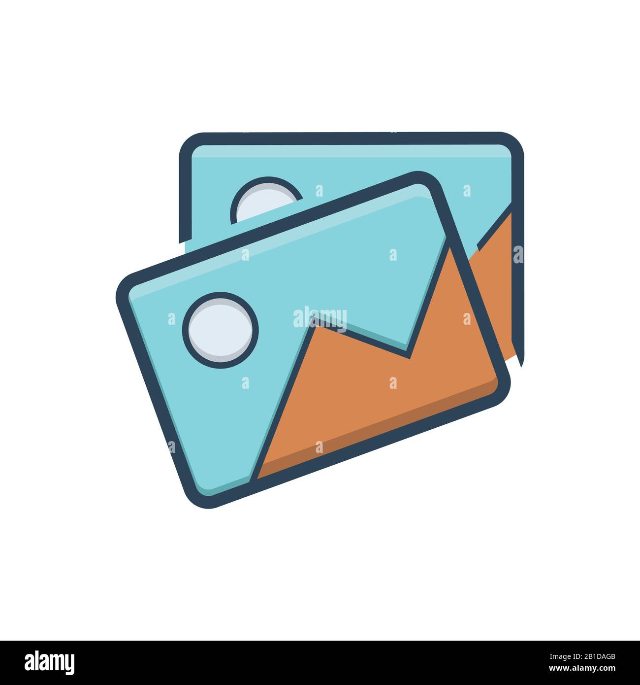 Mobile photo gallery Stock Vector Images - Alamy