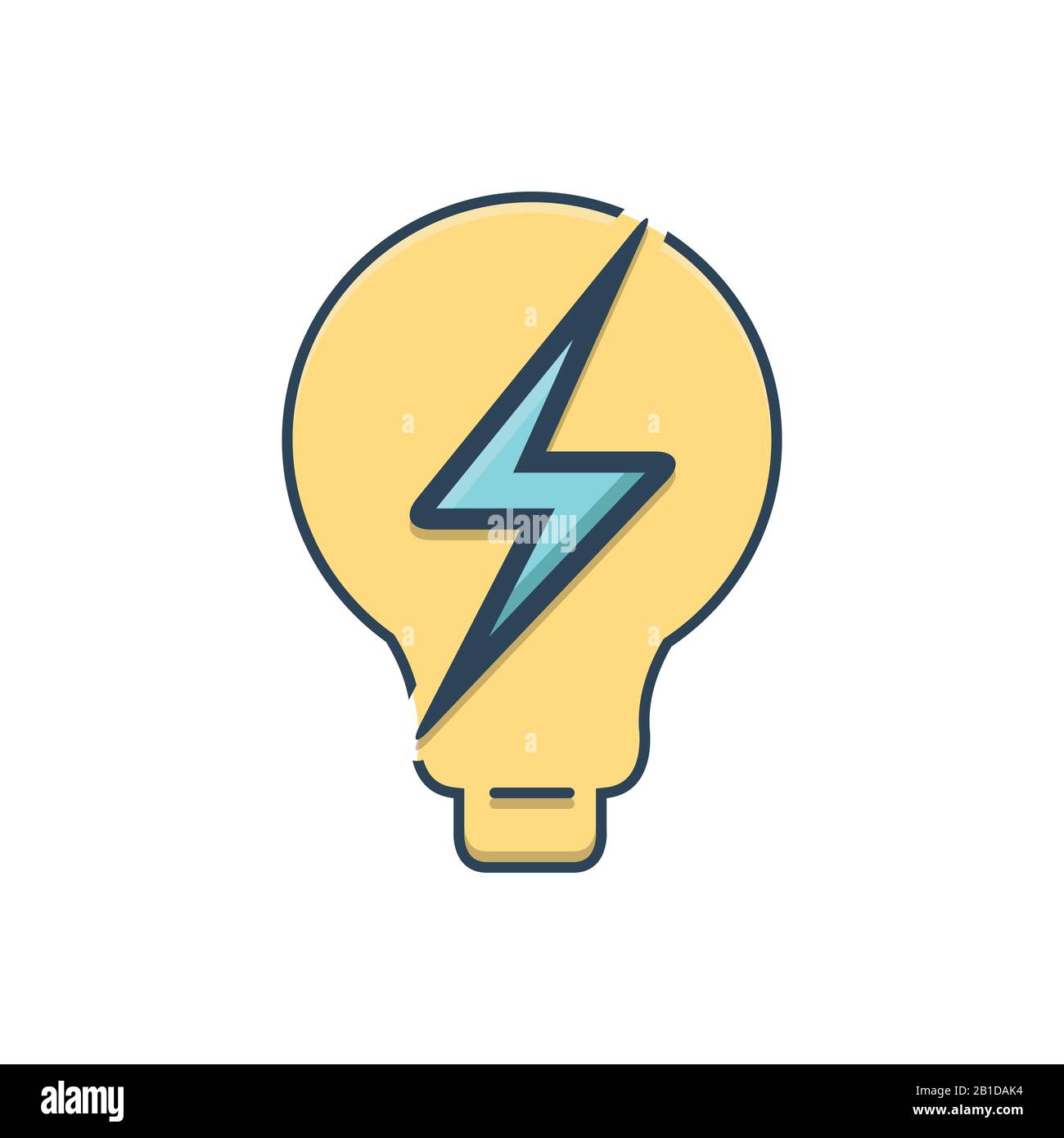 Power of electricity Stock Vector Images - Alamy