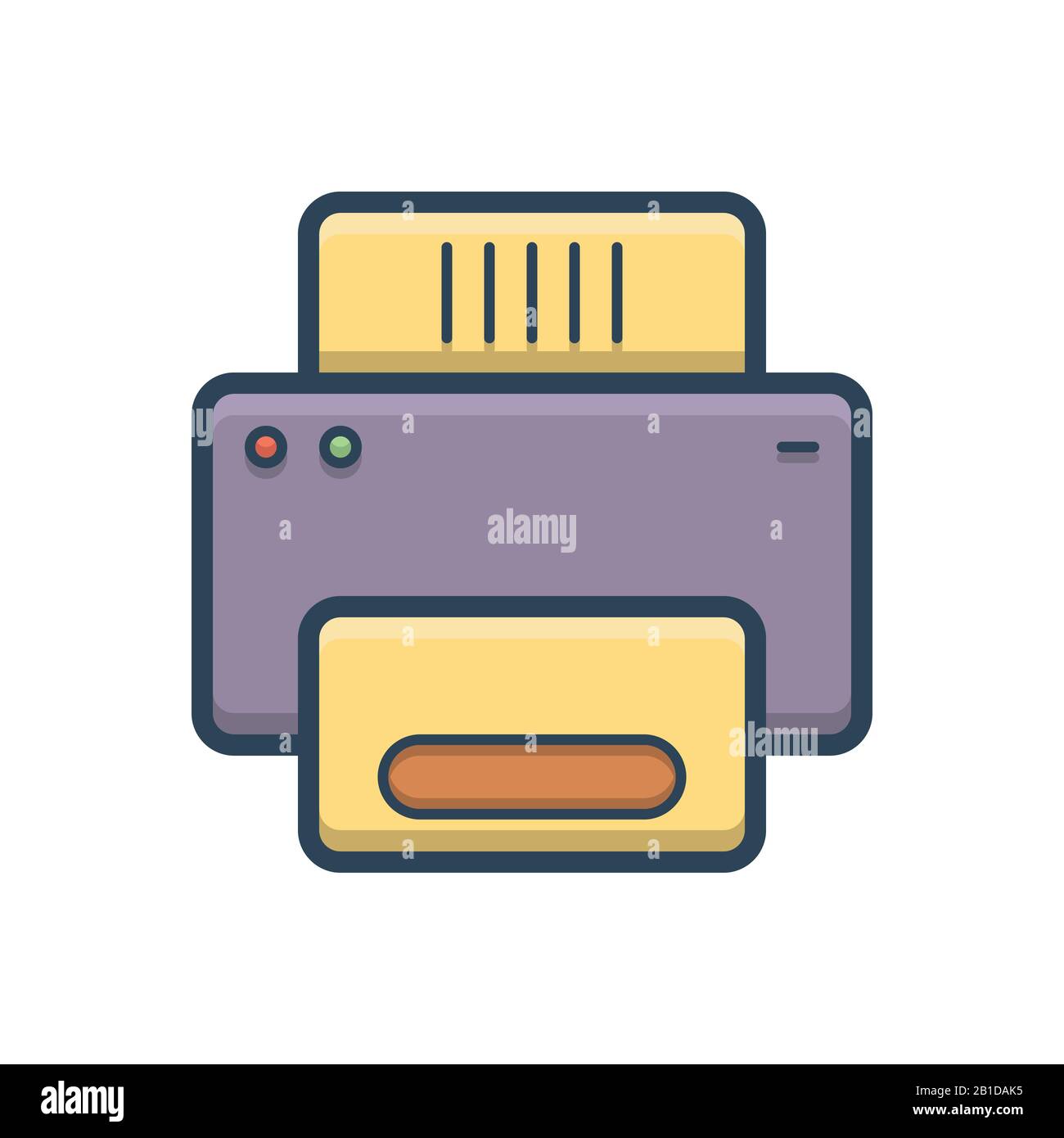 Illustration for Printer Stock Vector Image & Art - Alamy