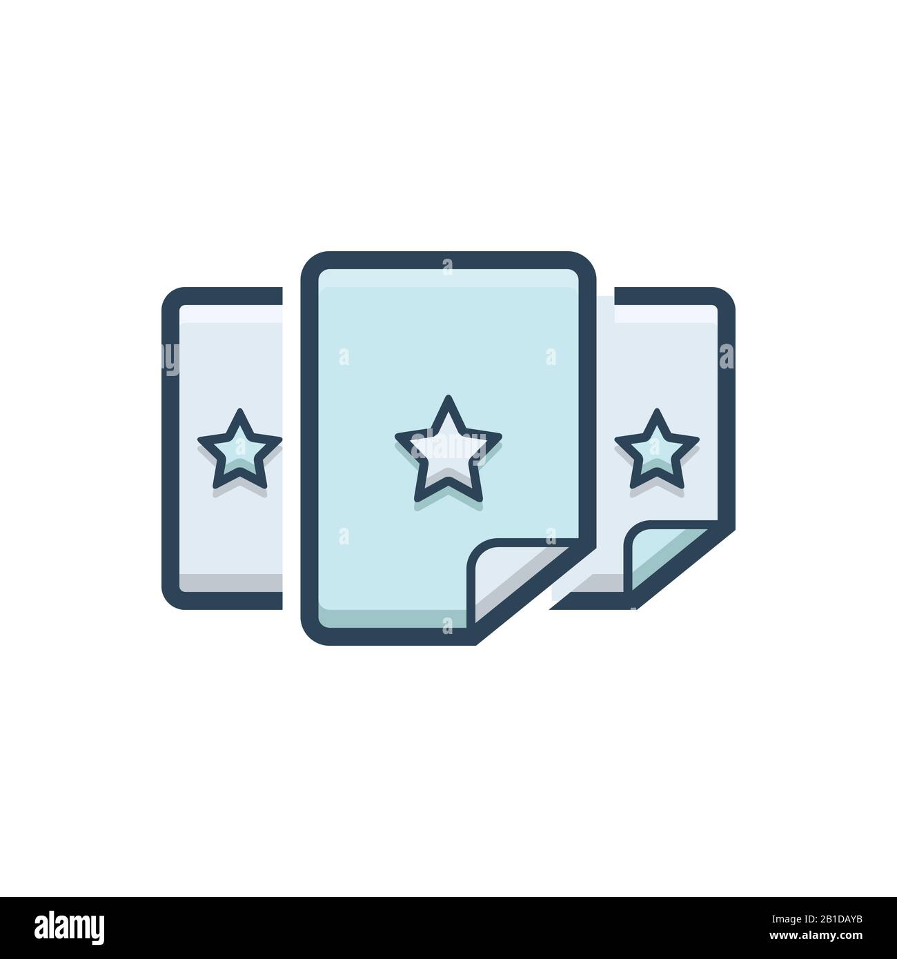 Illustration for Doc file Stock Vector Image & Art - Alamy