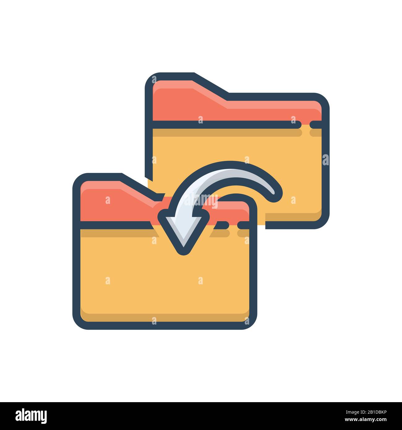 Folder logo hi-res stock photography and images - Alamy