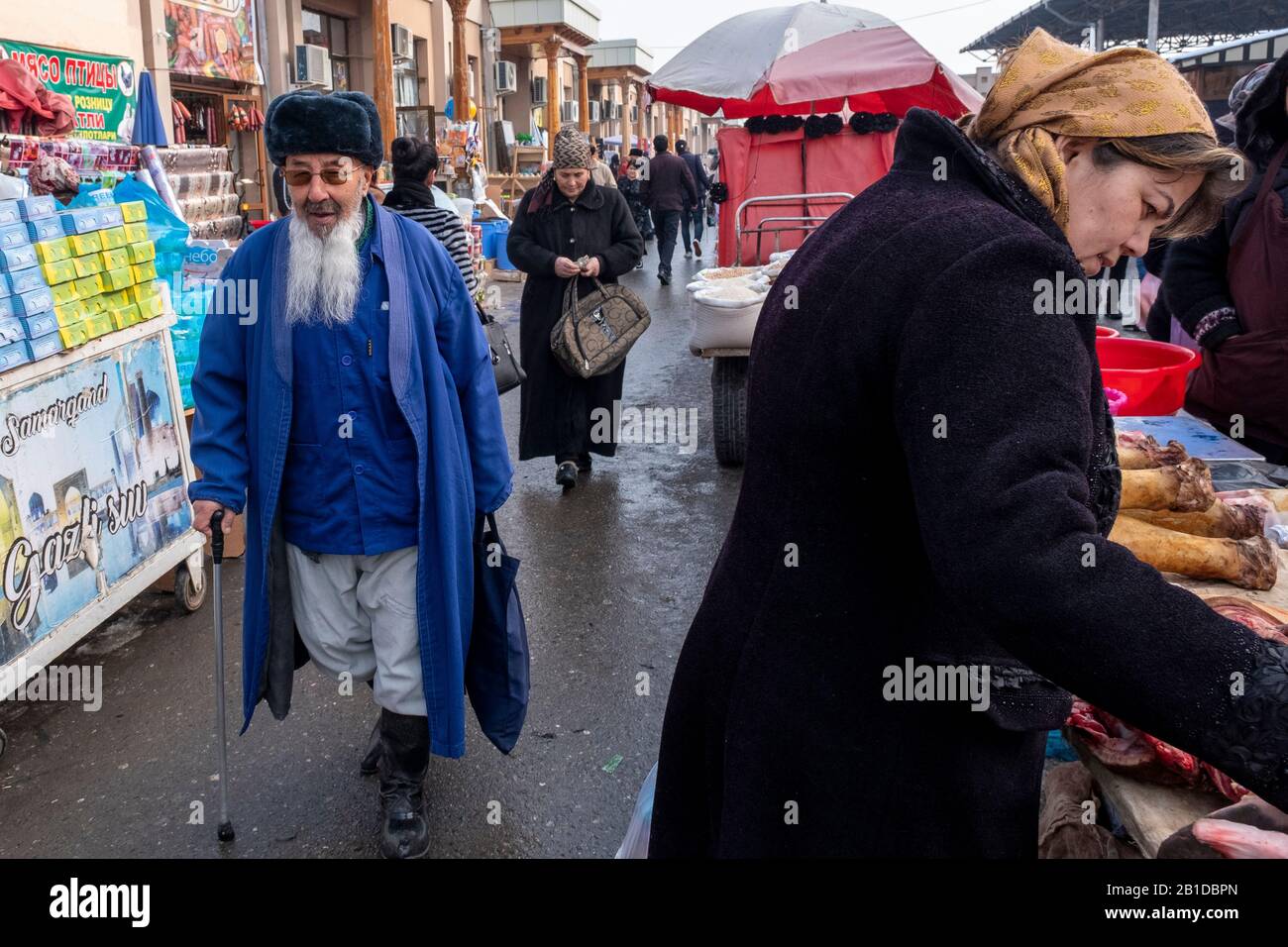 Samarkand market hi-res stock photography and images - Alamy