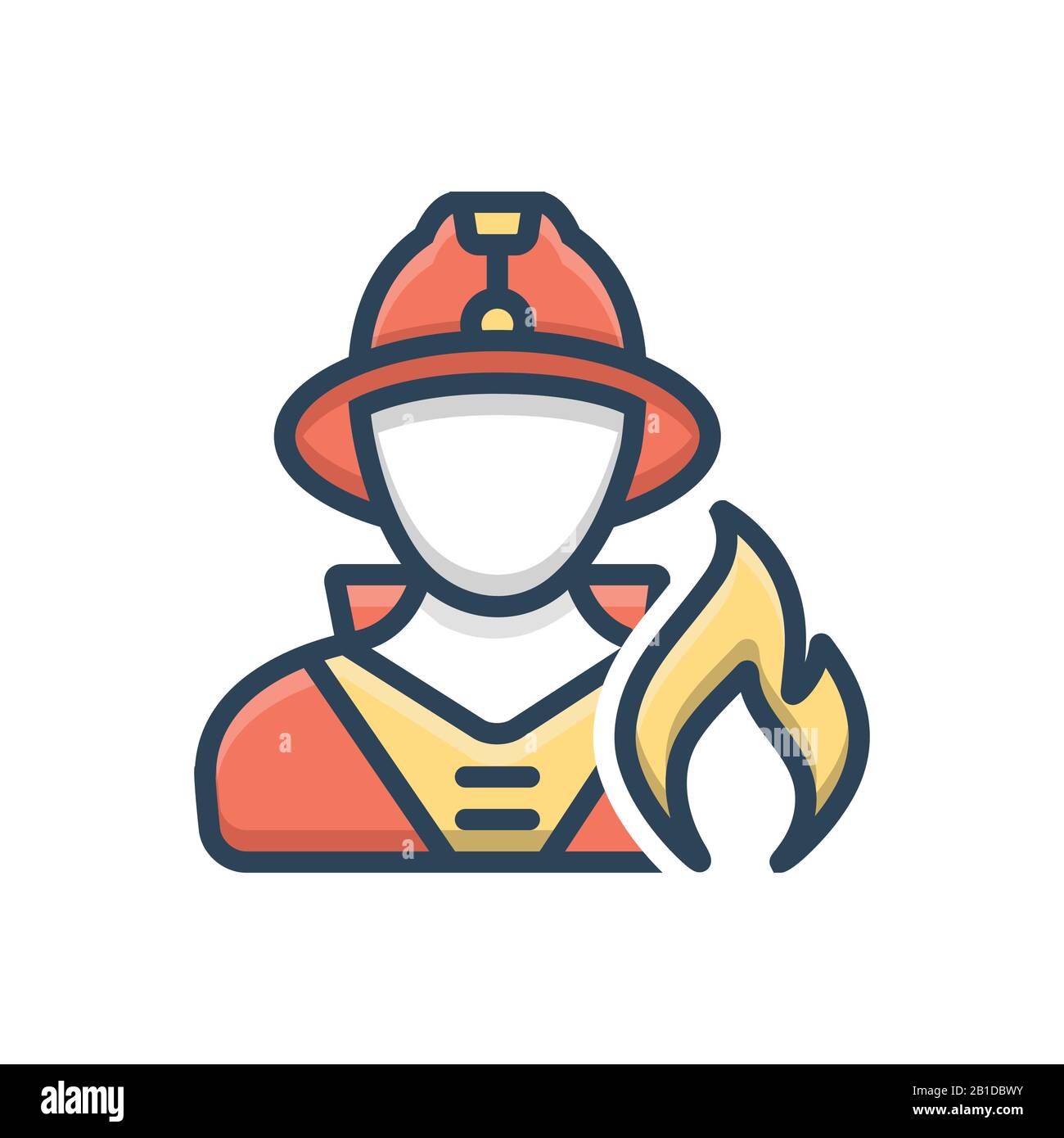 Fireman Stock Vector Images - Alamy