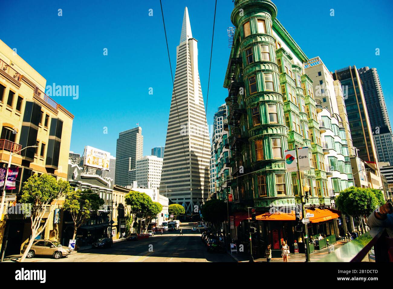 Highrises in San Francisco Financial District, USA Stock Photo - Alamy