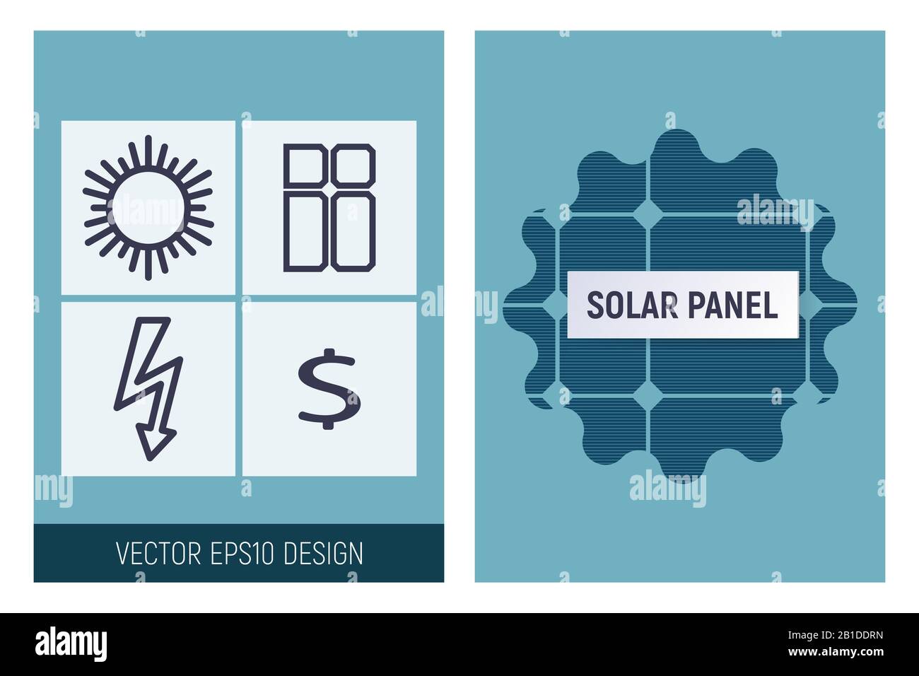Solar panel infographics. Vector illustration. A striking design of ...