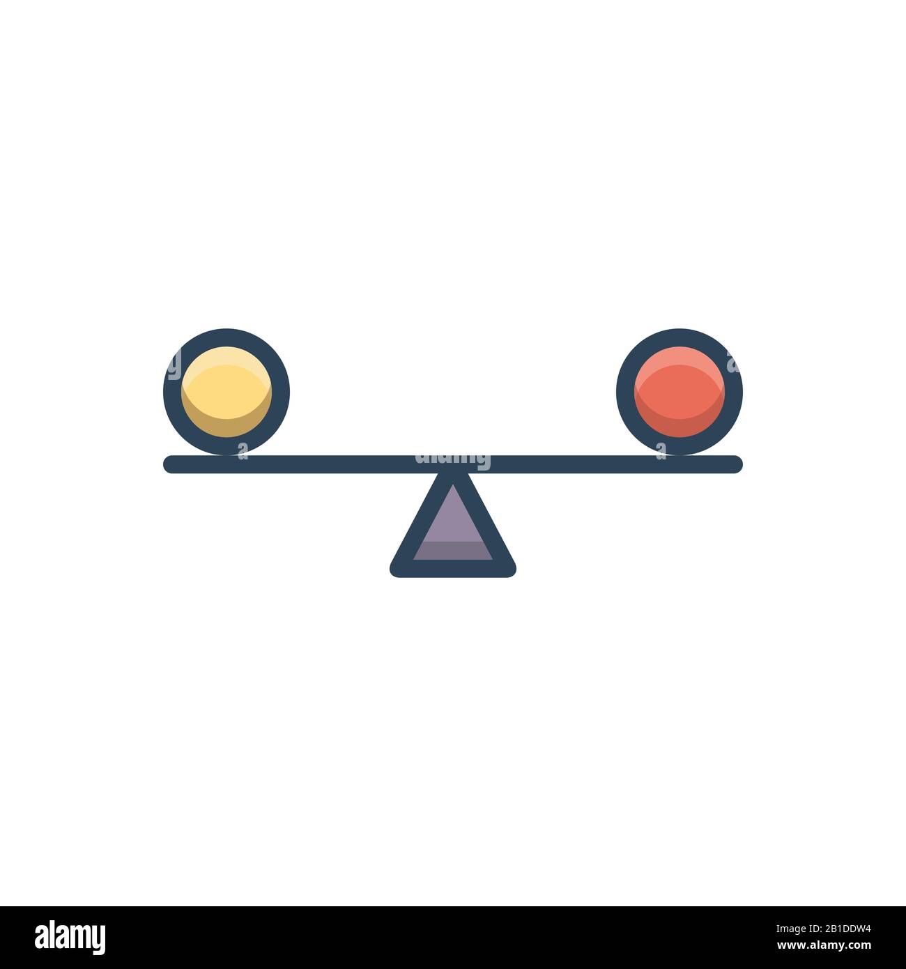 Illustration for Balance Stock Vector Image & Art - Alamy