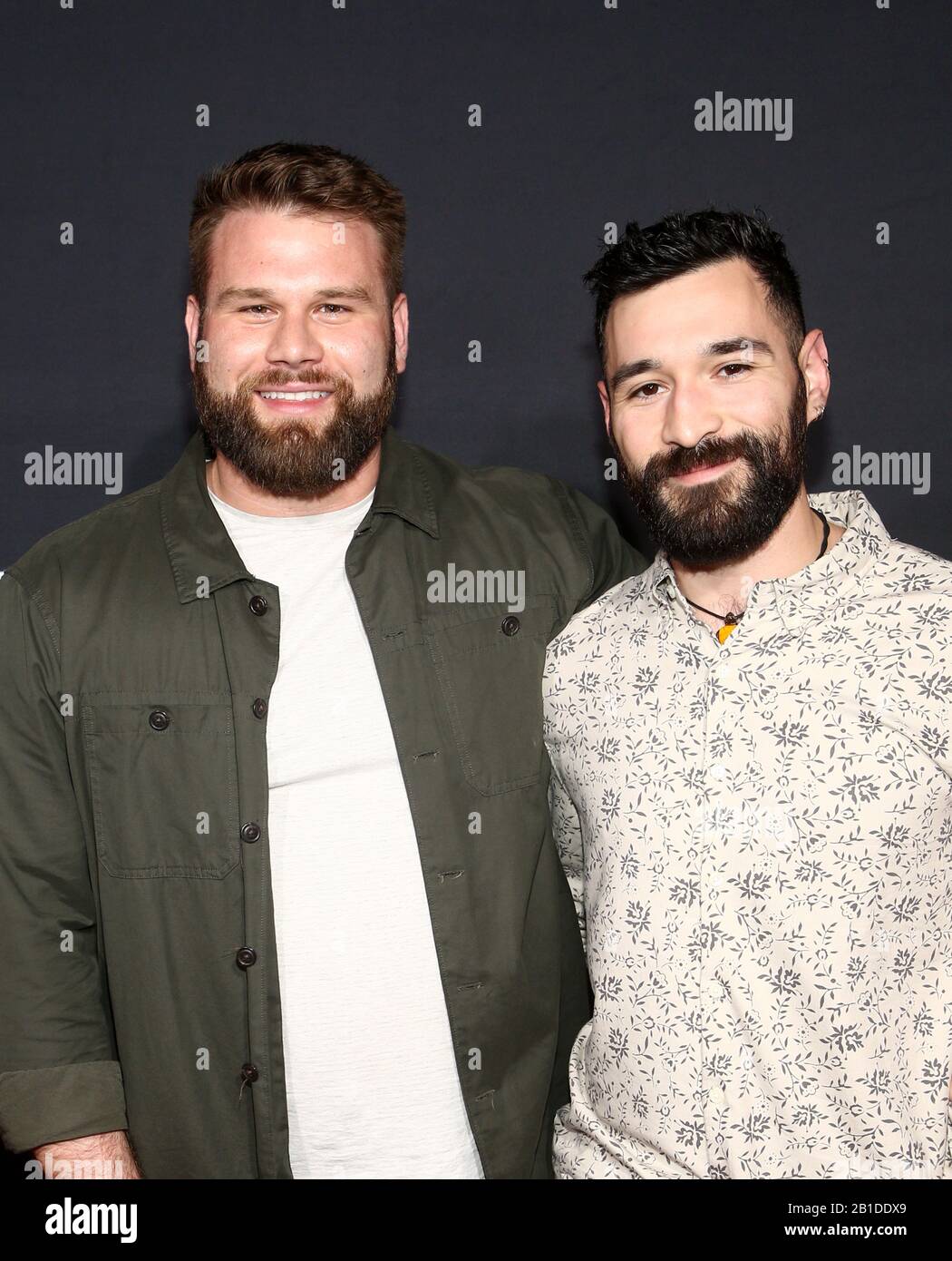 Hollywood, Ca. 24th Feb, 2020. Michael McCauley, Boyfriend, at The Invisible Man Premiere at the ...