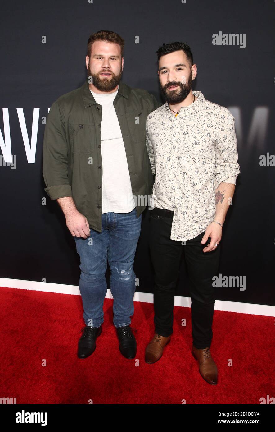 Hollywood, Ca. 24th Feb, 2020. Michael McCauley, Boyfriend, at The ...