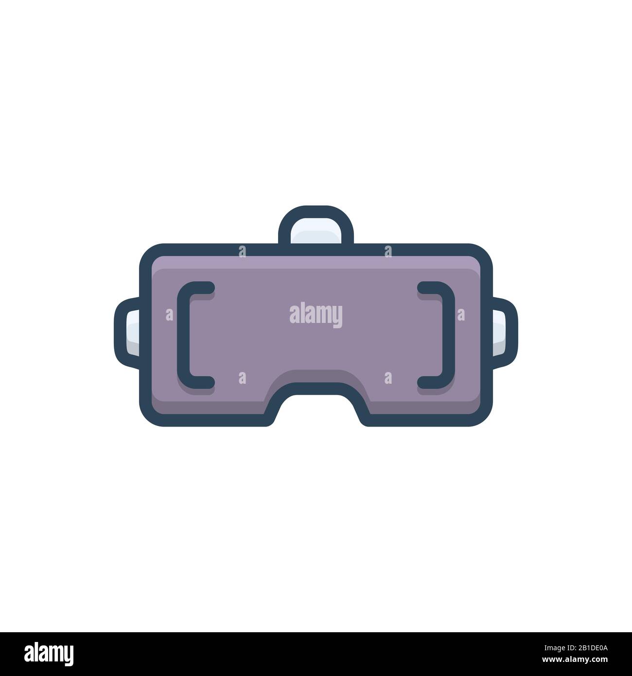 Glasses vr virtual icon Cut Out Stock Images & Pictures - Alamy