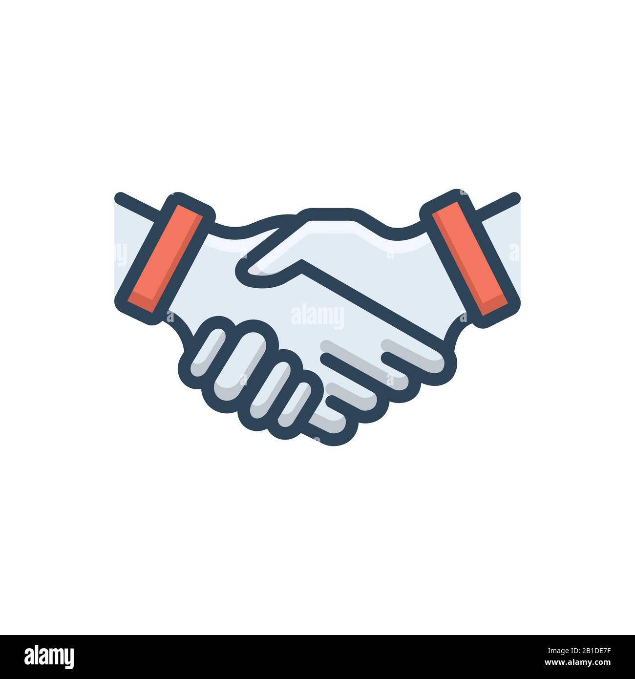 Partner together Stock Vector Images - Alamy