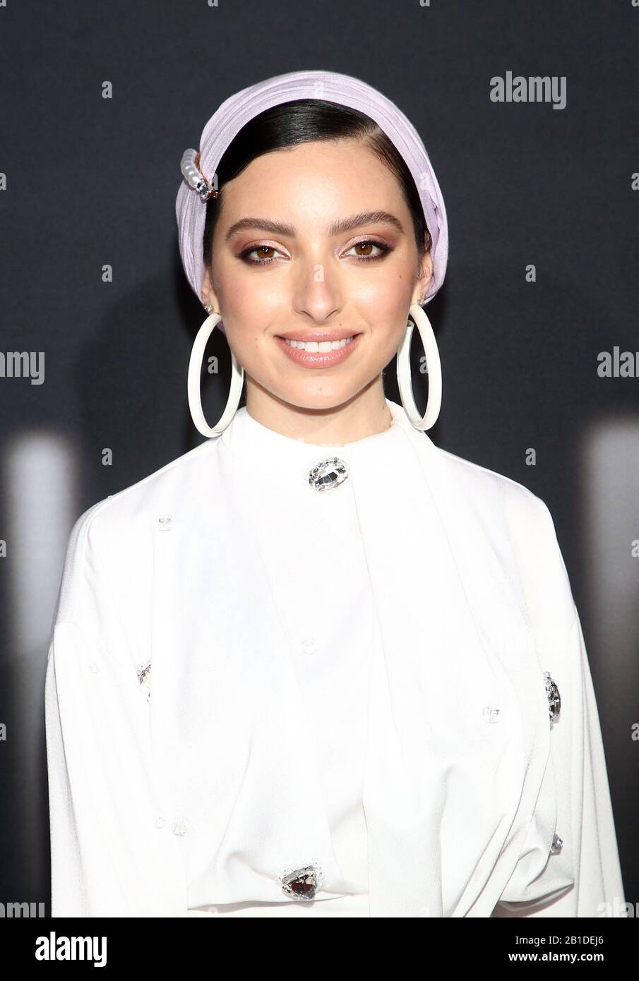 Hollywood, Ca. 24th Feb, 2020. Noor Tagouri, Premiere at the TCL ...