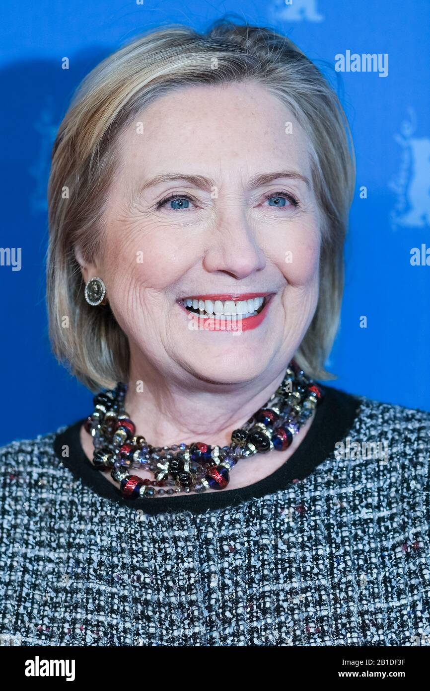 Haus der Berliner Festspiele, Berlin, Germany. 24th Feb, 2020. Hillary ...