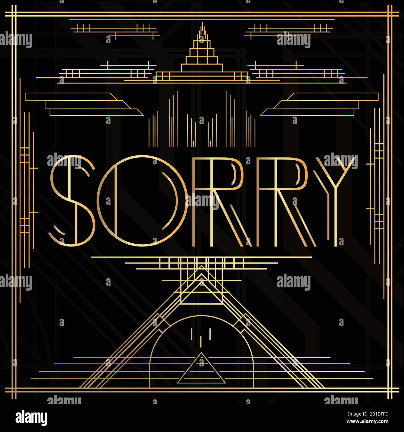 Apology sign hi-res stock photography and images - Alamy