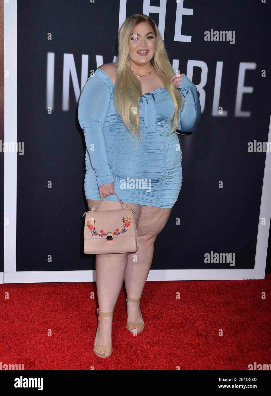 Los Angeles, USA. 25th Feb, 2020. Loey Lane 058 attends the Premiere of ...