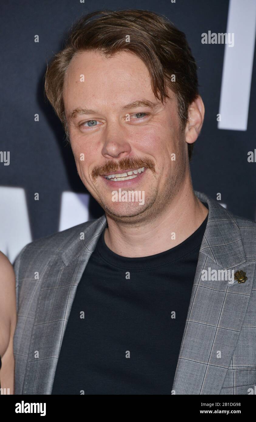 Los Angeles, USA. 25th Feb, 2020. Michael Dorman 052 attends the ...
