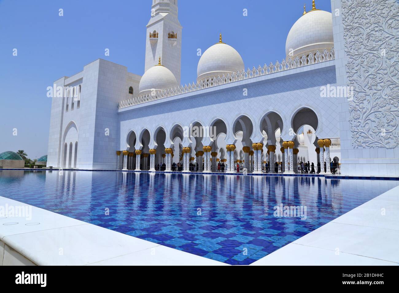 The Sheikh Zayed Grand Mosque Center Szgmc Is The Largest Mosque In The