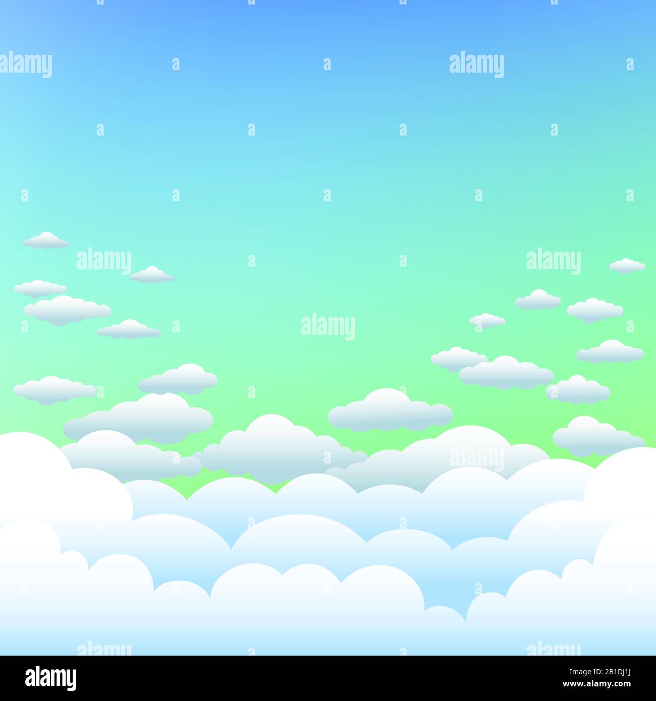 clouds sky template background Stock Vector Image & Art - Alamy