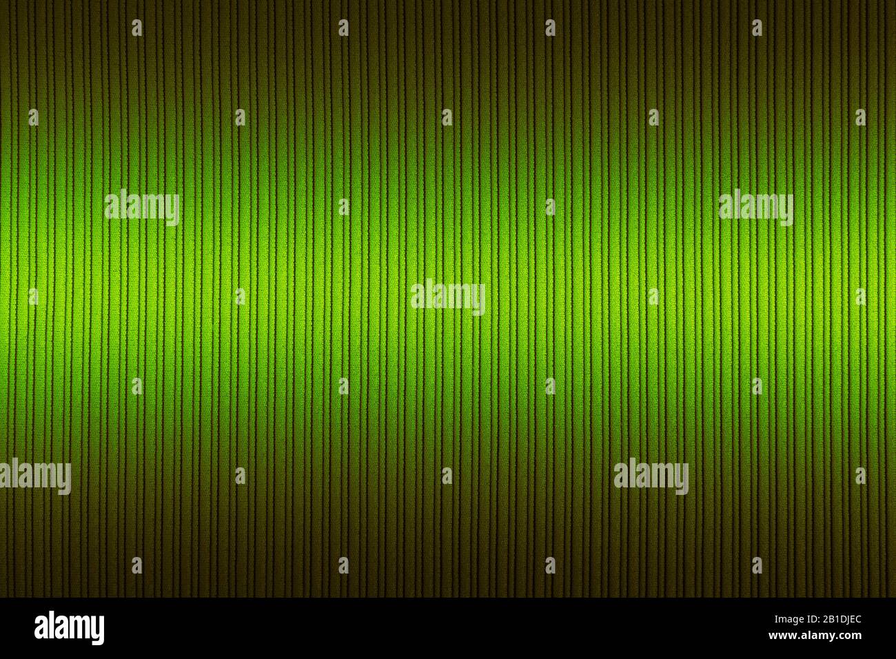 Decorative background green color, striped texture, upper and lower ...