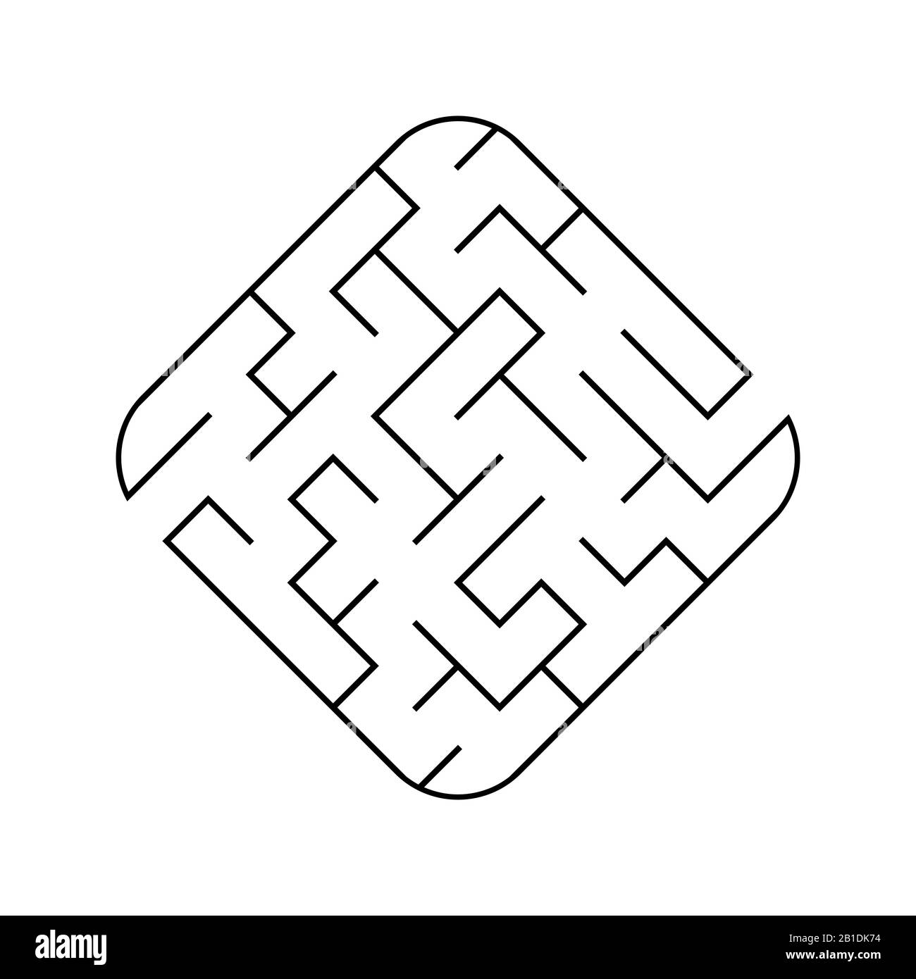 Easy maze. Game for kids. Puzzle for children. Labyrinth conundrum ...