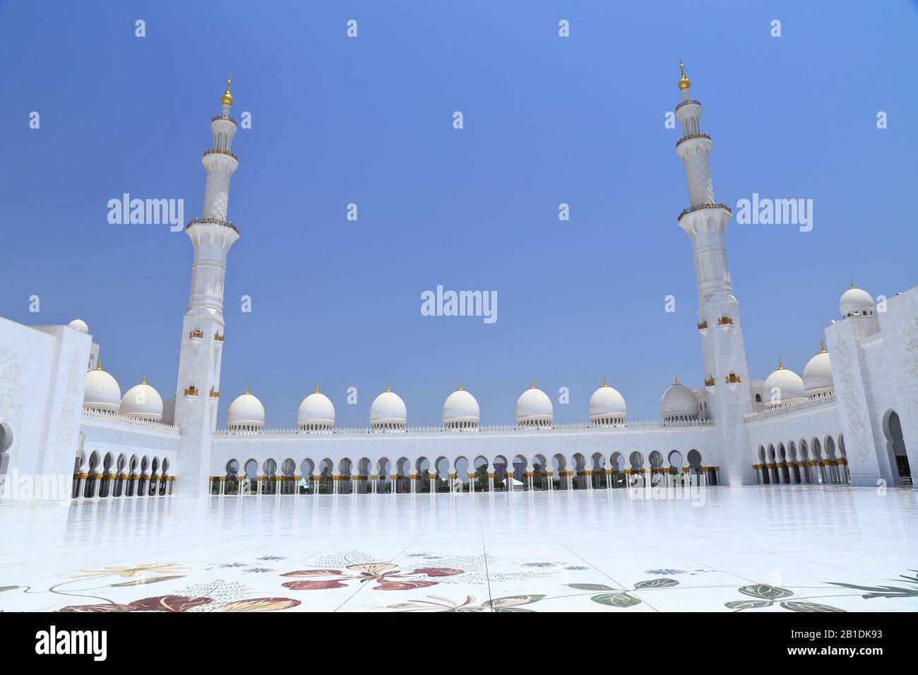 The Sheikh Zayed Grand Mosque Center Szgmc Is The Largest Mosque In The