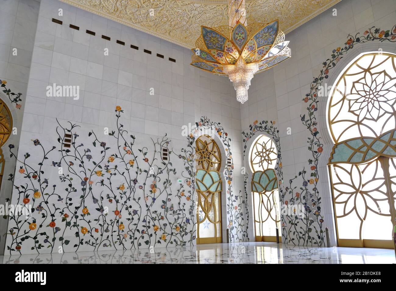 The Sheikh Zayed Grand Mosque Center SZGMC is the largest mosque in the ...