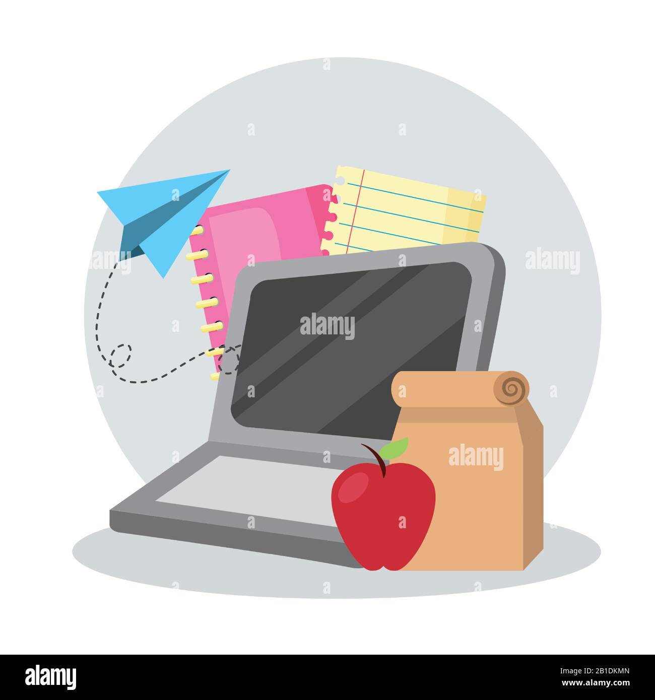 School stationery supplies online Cut Out Stock Images & Pictures - Alamy