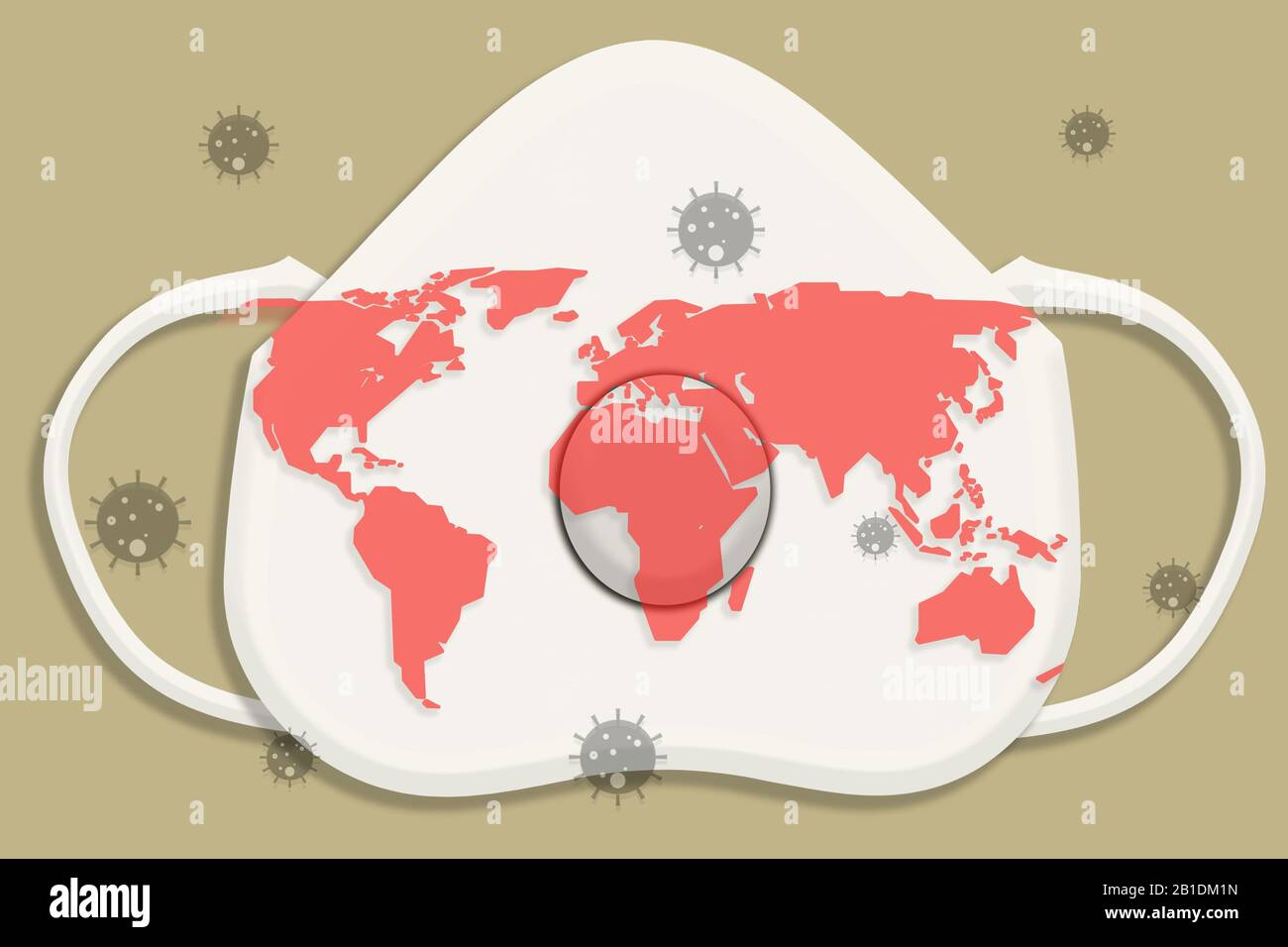 Concept of Covid-19 China pathogen respiratory coronavirus 2019 ...