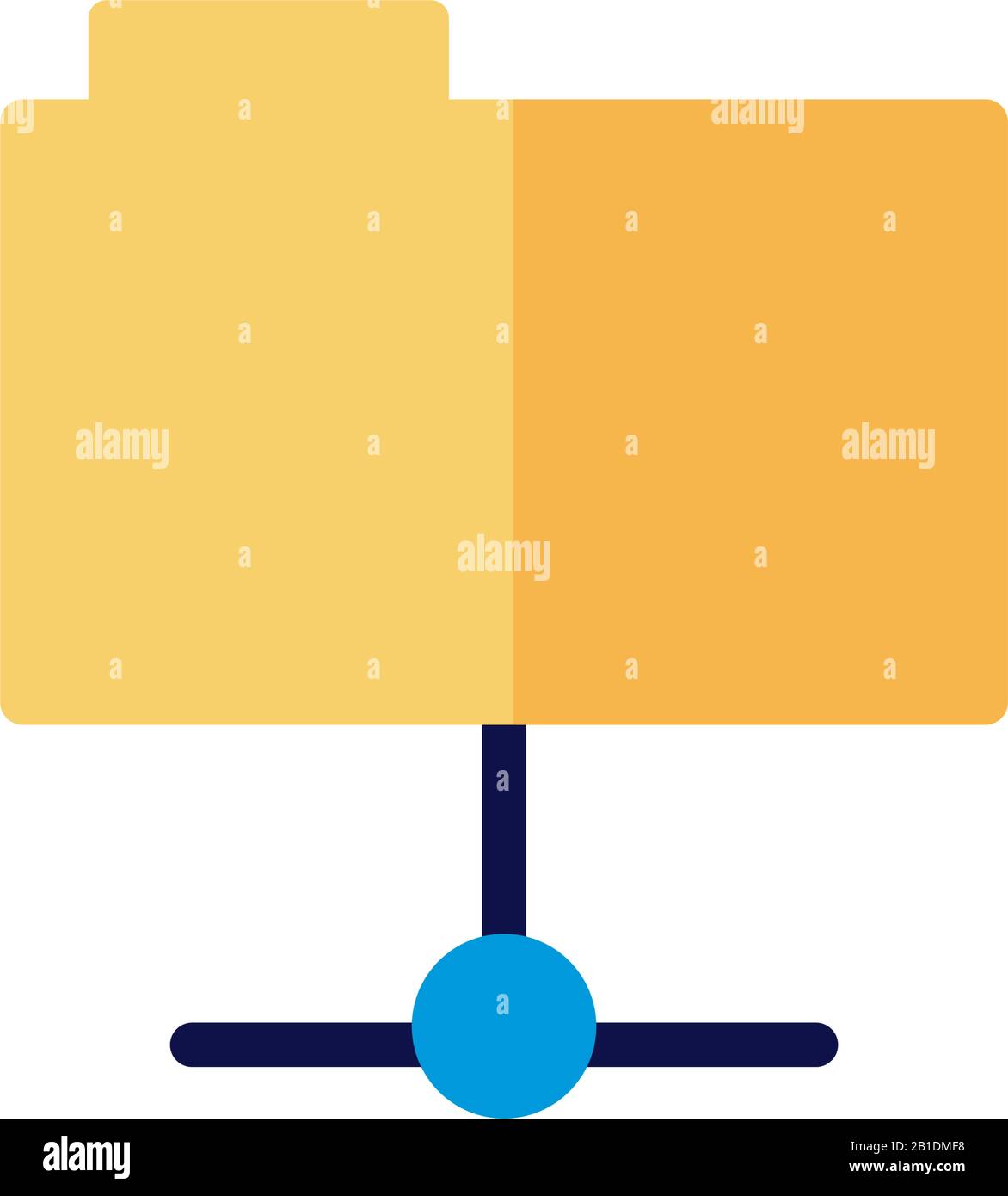 folder file document flat style Stock Vector Image & Art - Alamy
