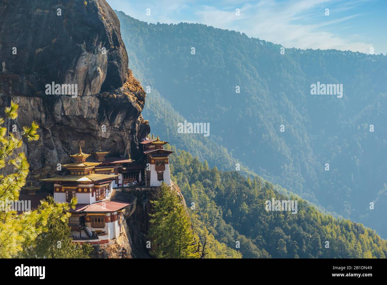 Tiger's Nest Buddhist monastery in Bhutan Stock Photo - Alamy