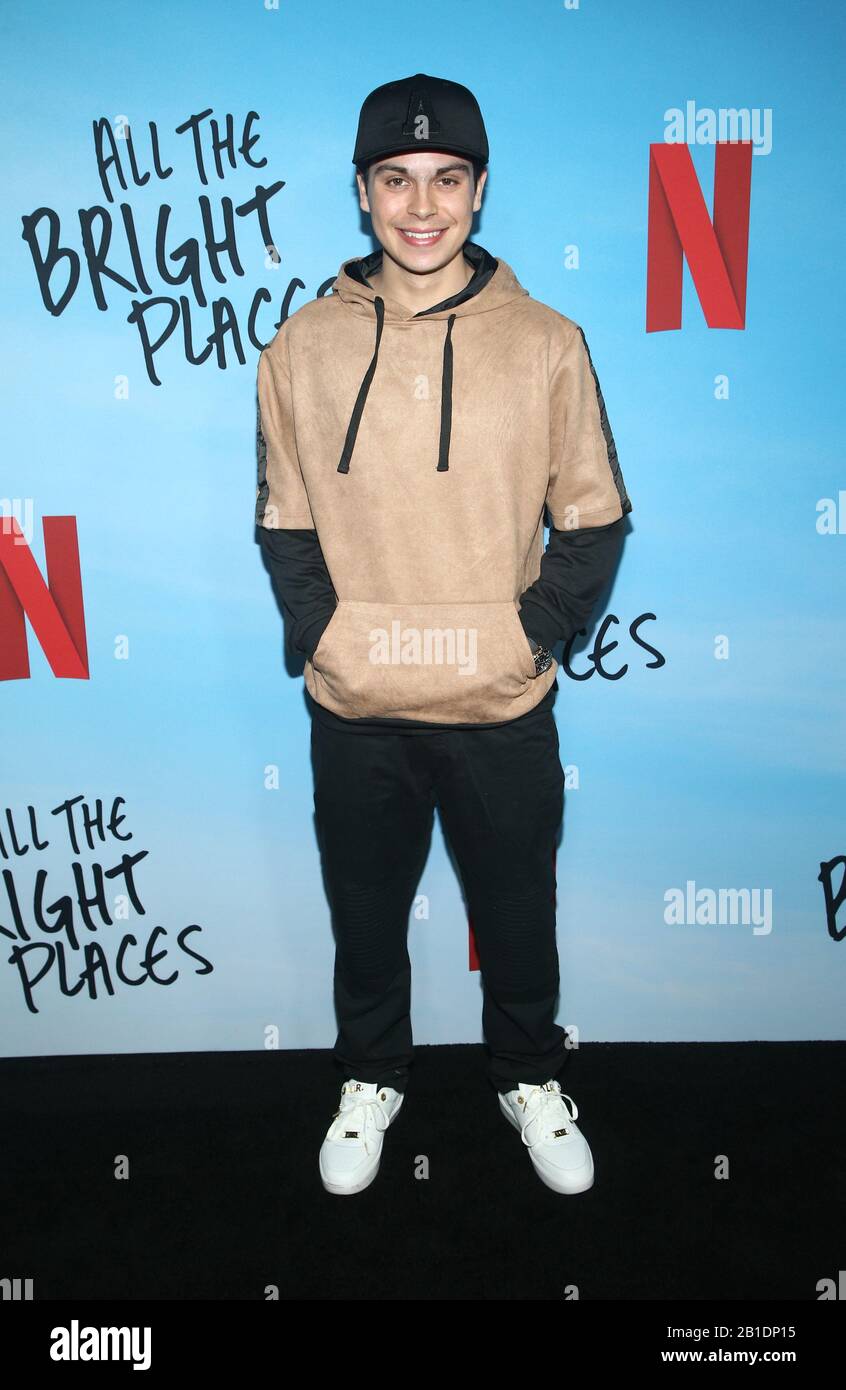 Hollywood, Ca. 24th Feb, 2020. Jake T. Austin, at Netflix's All the ...