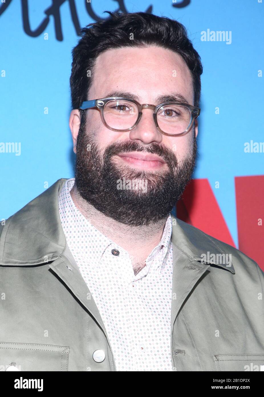 Hollywood, Ca. 24th Feb, 2020. Brett Haley, at Netflix's All the Bright ...