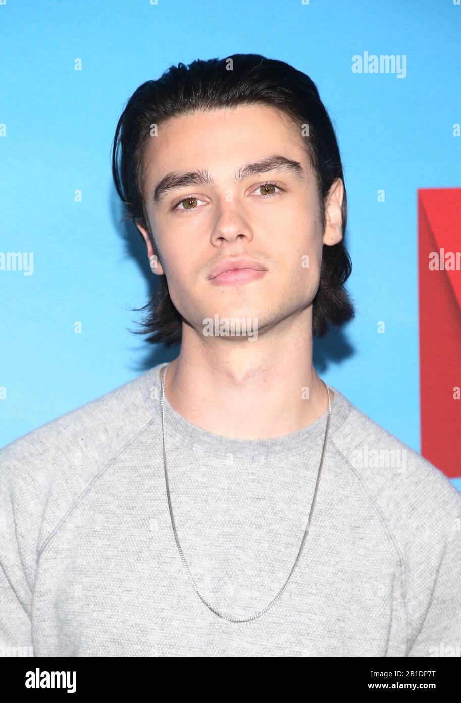 Hollywood, Ca. 24th Feb, 2020. Felix Mallard, at Netflix's All the ...
