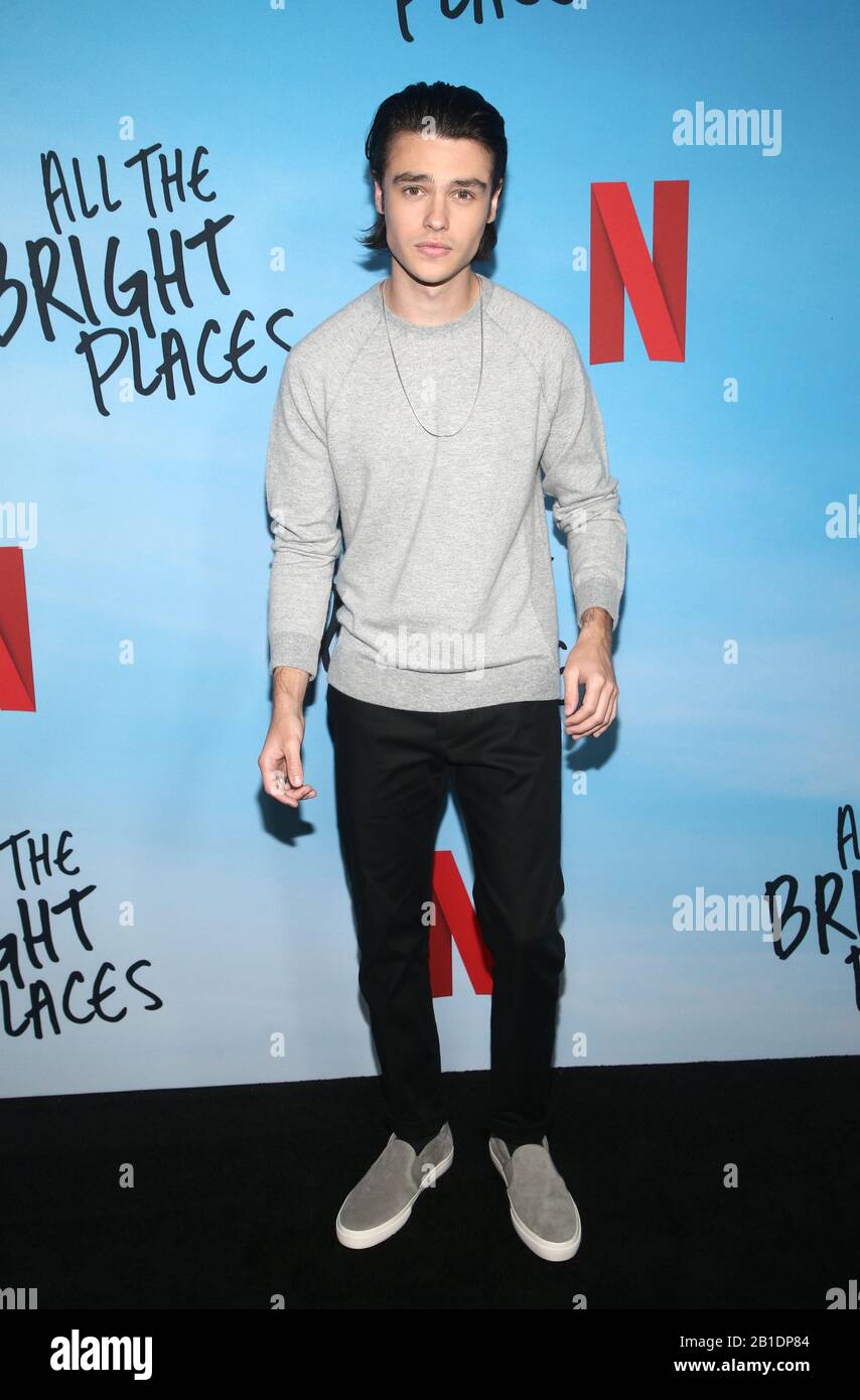 Hollywood, Ca. 24th Feb, 2020. Felix Mallard, at Netflix's All the ...