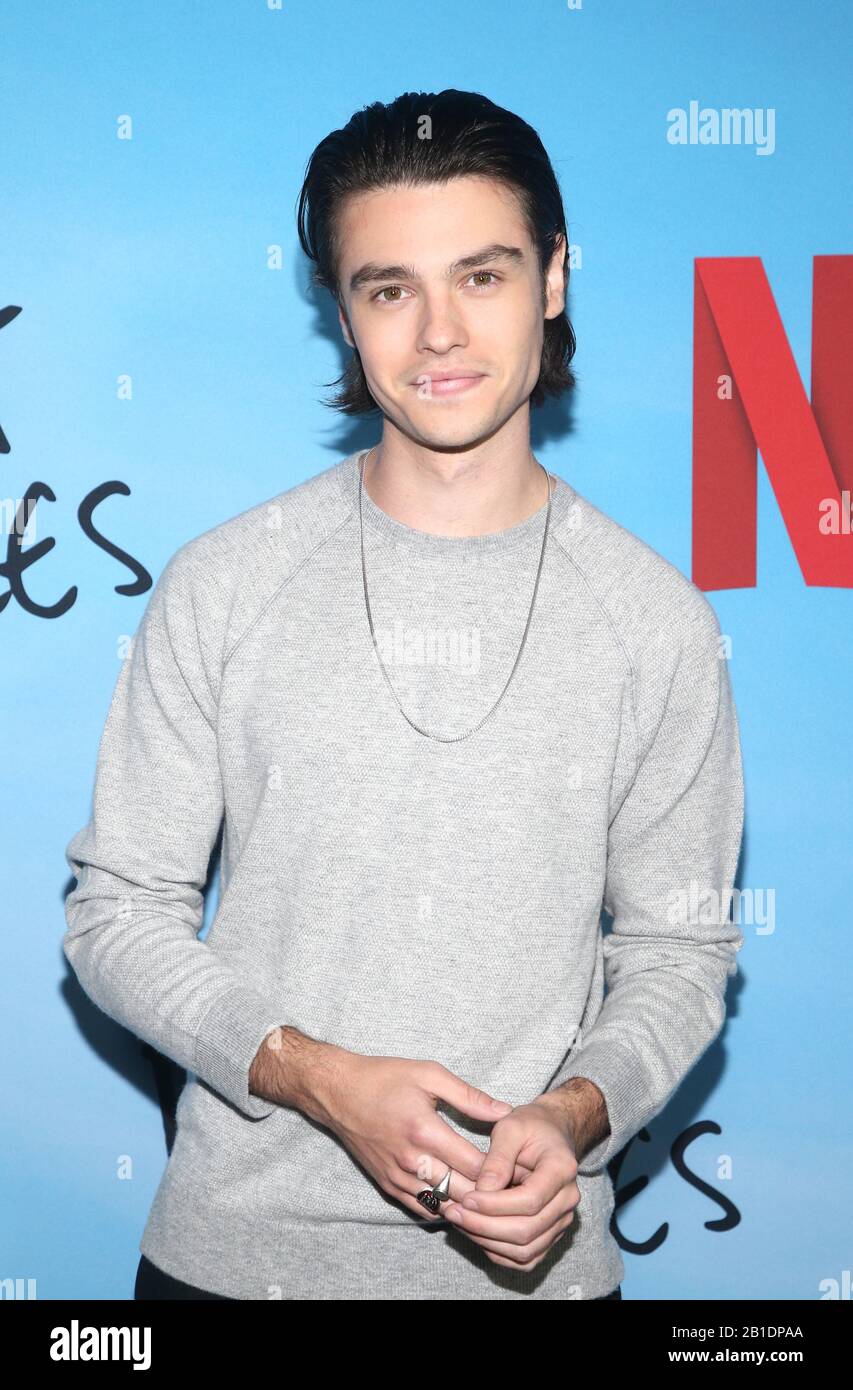 Hollywood, Ca. 24th Feb, 2020. Felix Mallard, at Netflix's All the ...