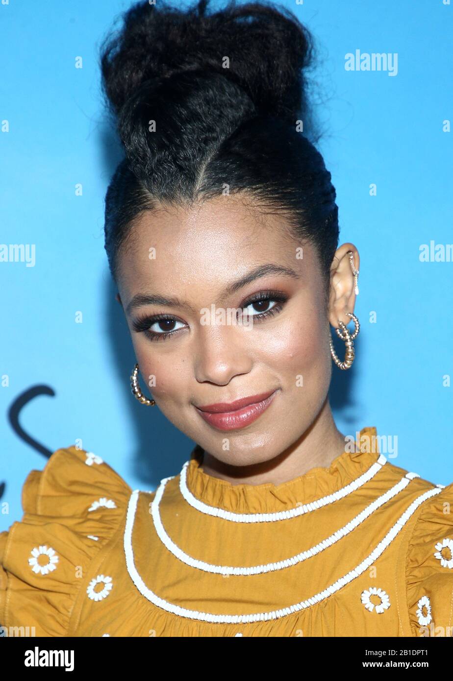 Hollywood, Ca. 24th Feb, 2020. Jaz Sinclair, at Netflix's All the ...