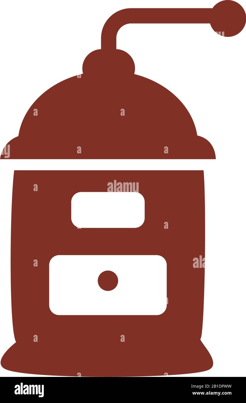 coffee toast machine silhouette style icon Stock Vector Image & Art - Alamy