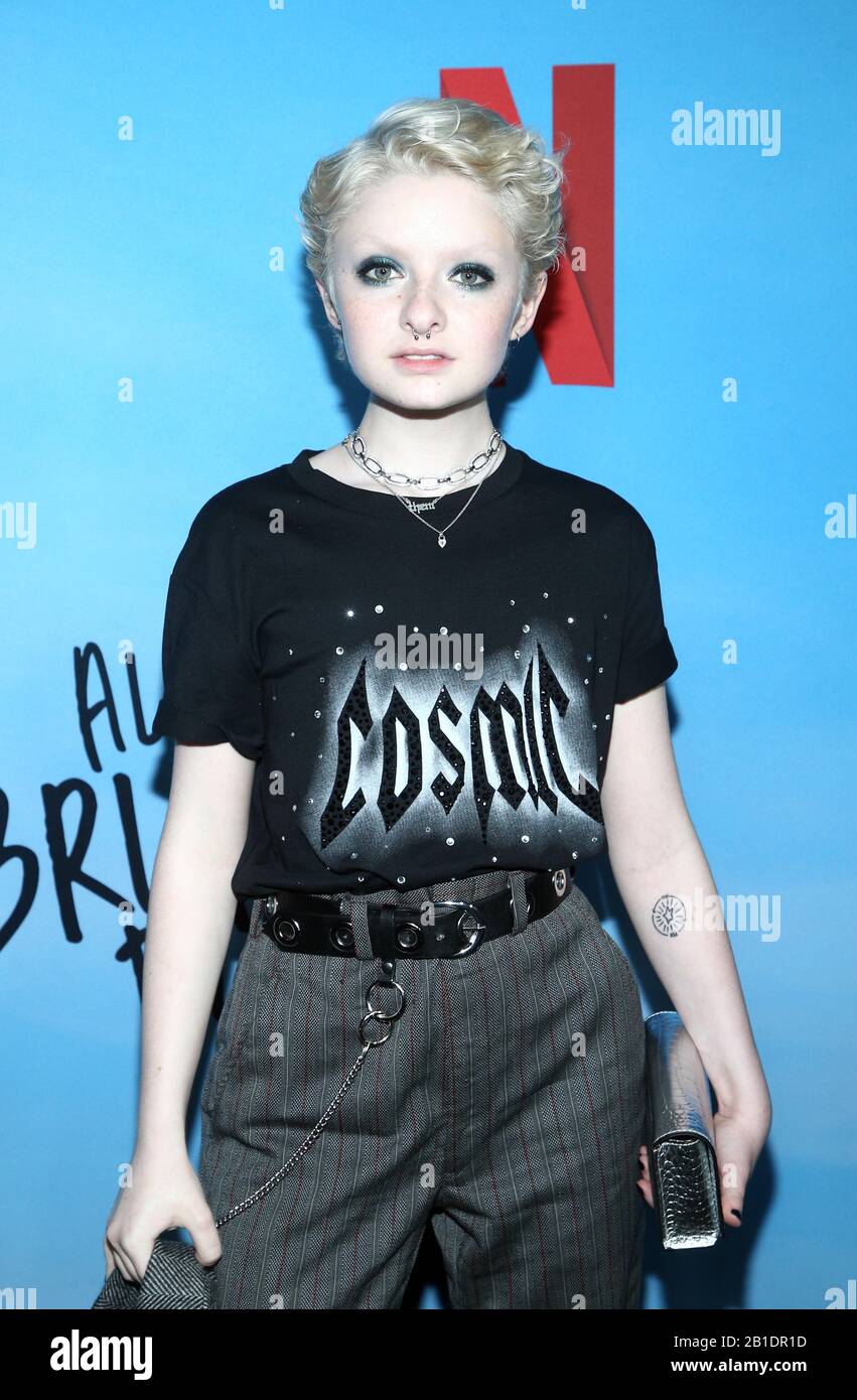 Hollywood, Ca. 24th Feb, 2020. Lachlan Watson, at Netflix's All the ...