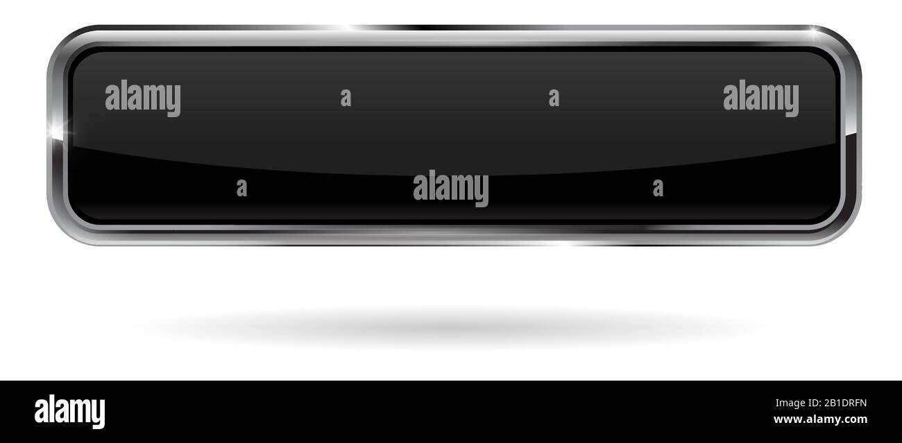 Shiny button vector Stock Vector Images - Alamy