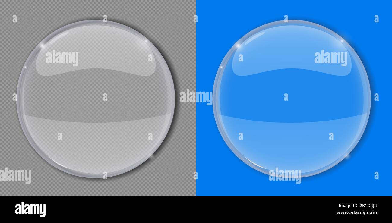 Round lens Stock Vector Images - Alamy